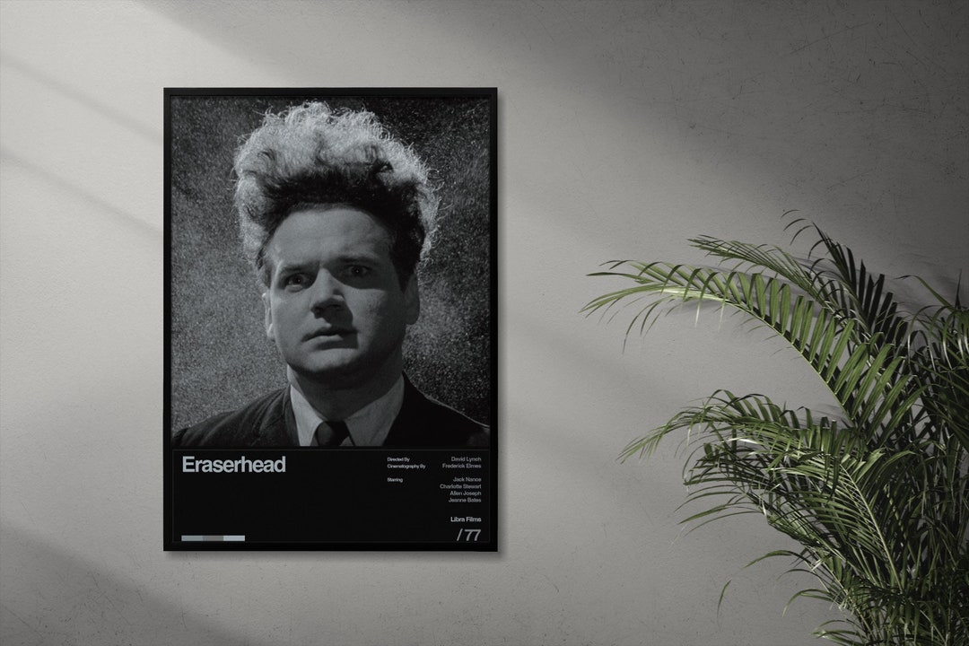 Eraserhead Vintage Movie Poster - David Lynch - Cult Classic - Retro ...