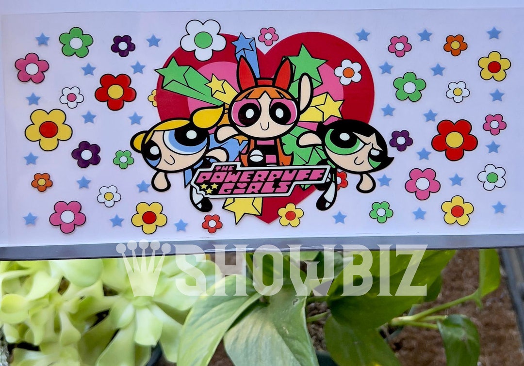 Powerpuff Girls UV DTF Transfer High Quality Cup Wrap No - Etsy