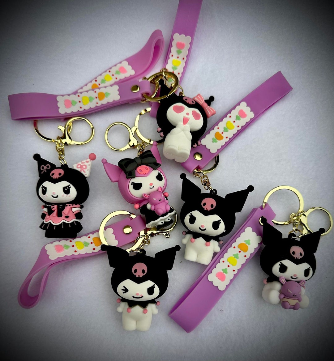 HK Key Chain Keychain Big Charm Key Chains S Anrio and Friends Pink ...
