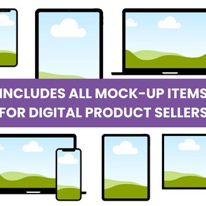PLR, 40 Digital Mock-up Templates, Commercial Use, Editable Canva, PLR ...