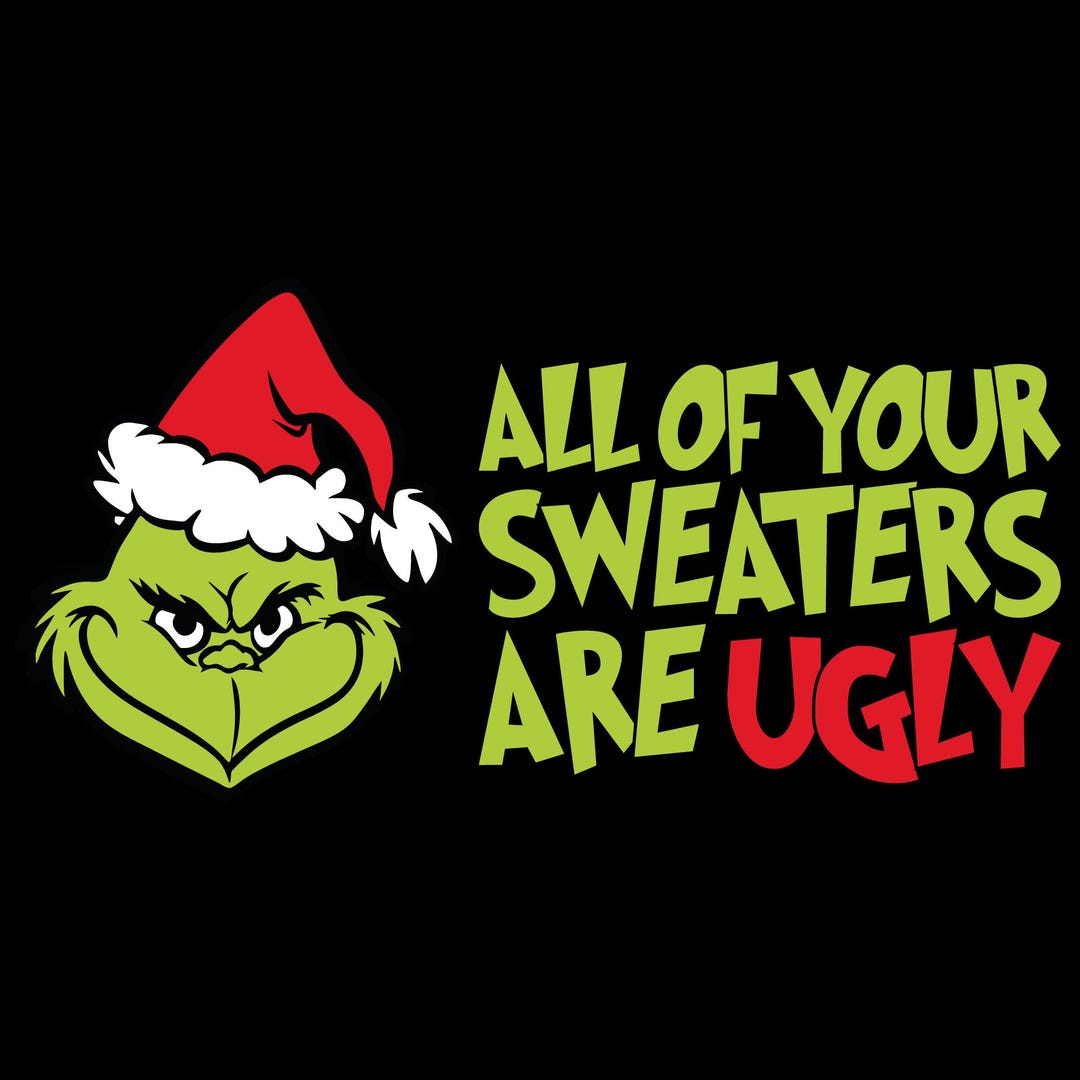 Unique Grinch Christmas Svgs for Creative Projects - Etsy UK