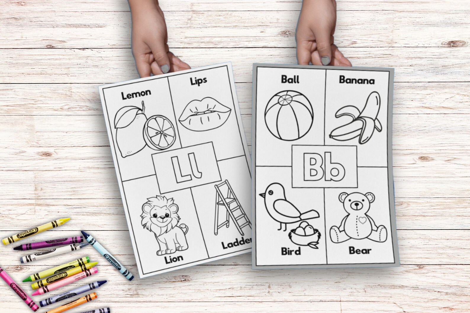 Printable Children's Alphabet Coloring Sheets | Activity Sheets | Busy ...