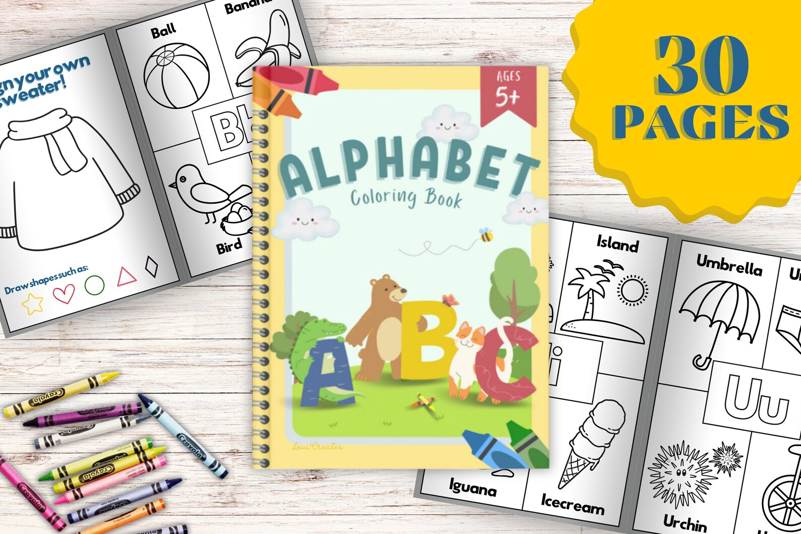 Printable Children's Alphabet Coloring Sheets | Activity Sheets | Busy ...