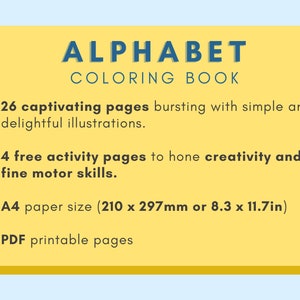 Printable Children's Alphabet Coloring Sheets | Activity Sheets | Busy ...