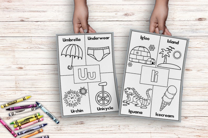Printable Children's Alphabet Coloring Sheets | Activity Sheets | Busy ...