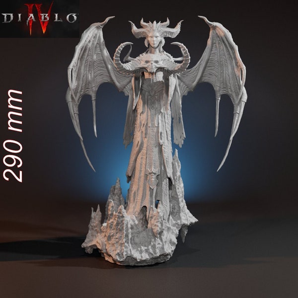 Demon Stl File - Etsy