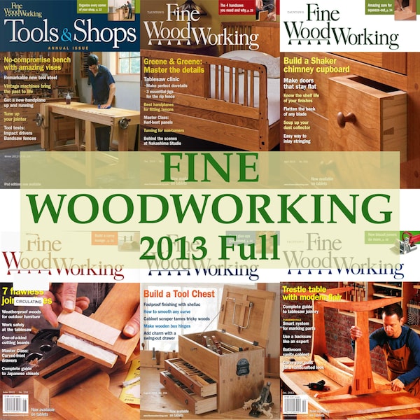 Fine Woodworking - Etsy