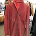 1970’s Red and Silver Metallic Blouse - Etsy