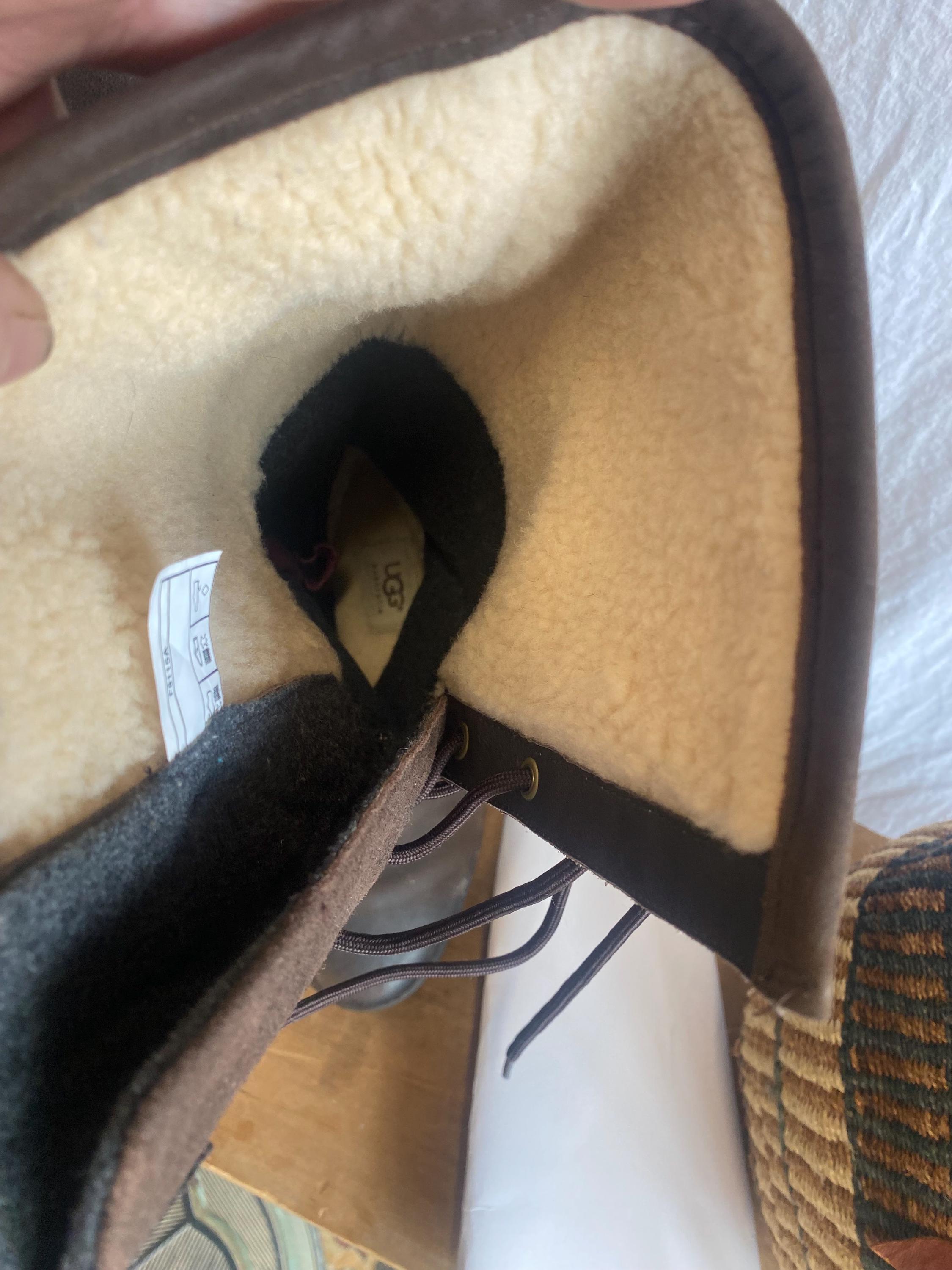 Knee High, Dark Brown Leather UGG Brand Boots, Lined With Extra Thin ...
