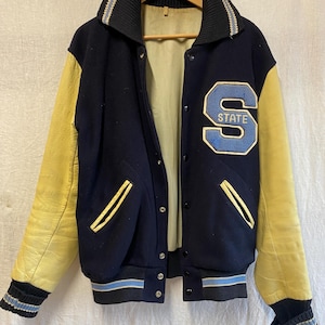 1950’s Vintage Letterman’s Jacket. - Etsy