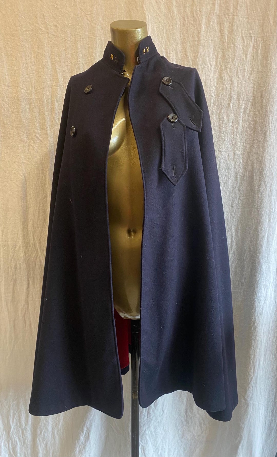 WW2 US Navy Nurses Wool Cape. 1940s Vintage. Great Condition for Age ...