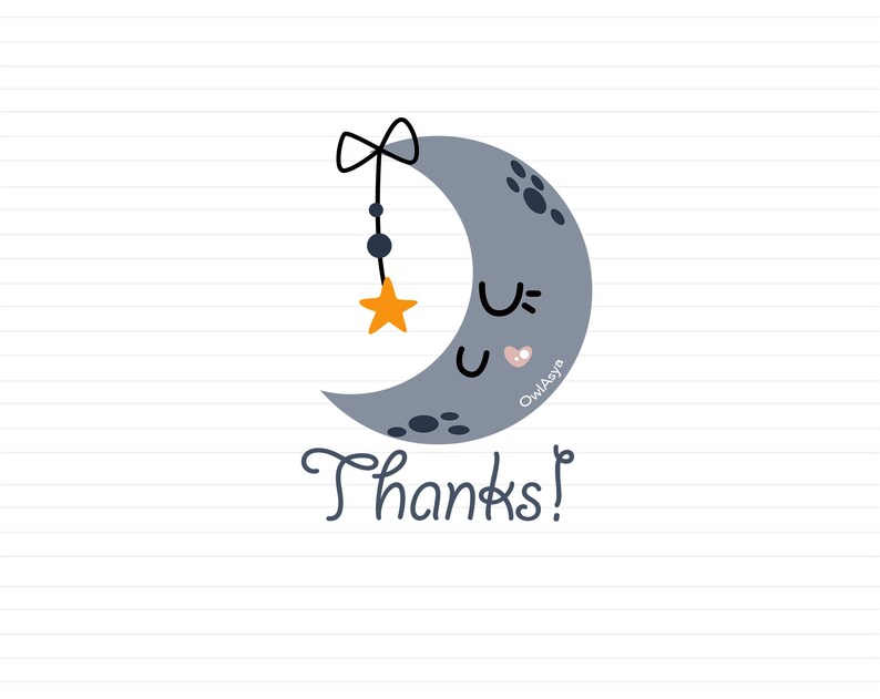 Moon Clipart, Good Night SVG, Moon PNG, Sweet Dreams, Planet Clipart ...