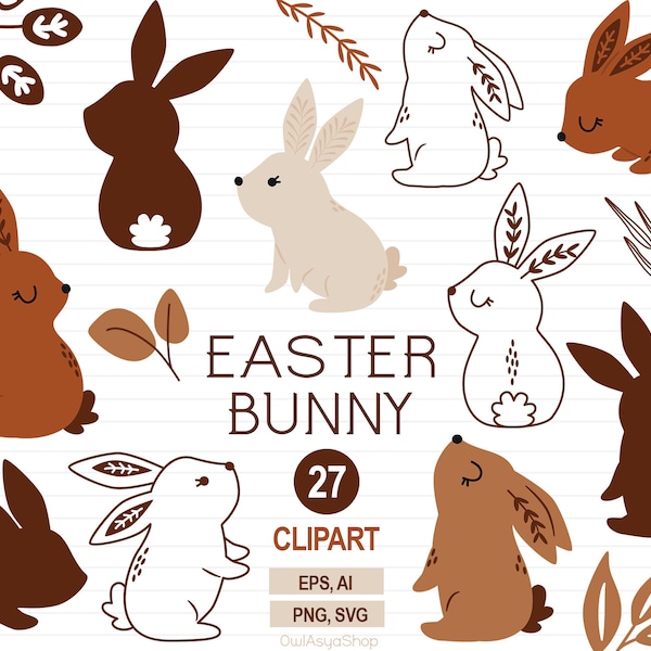 Easter Clipart - Etsy