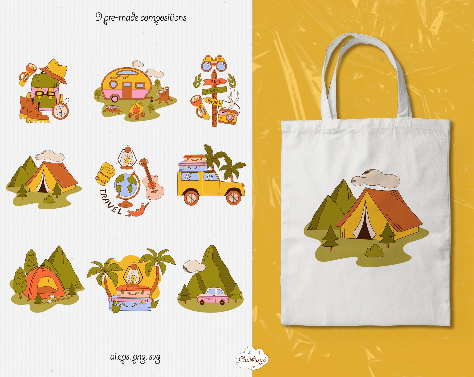 Traveling SVG, Summer Travel Clipart, Tourism Icon Vector SVG, Tourism ...