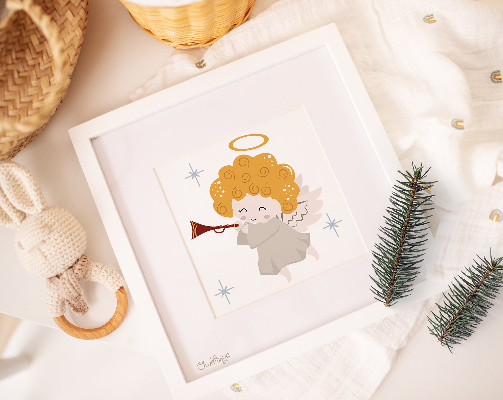 Christmas Angel Clipart, Cute Angel SVG, Angel PNG, Christmas Clipart ...