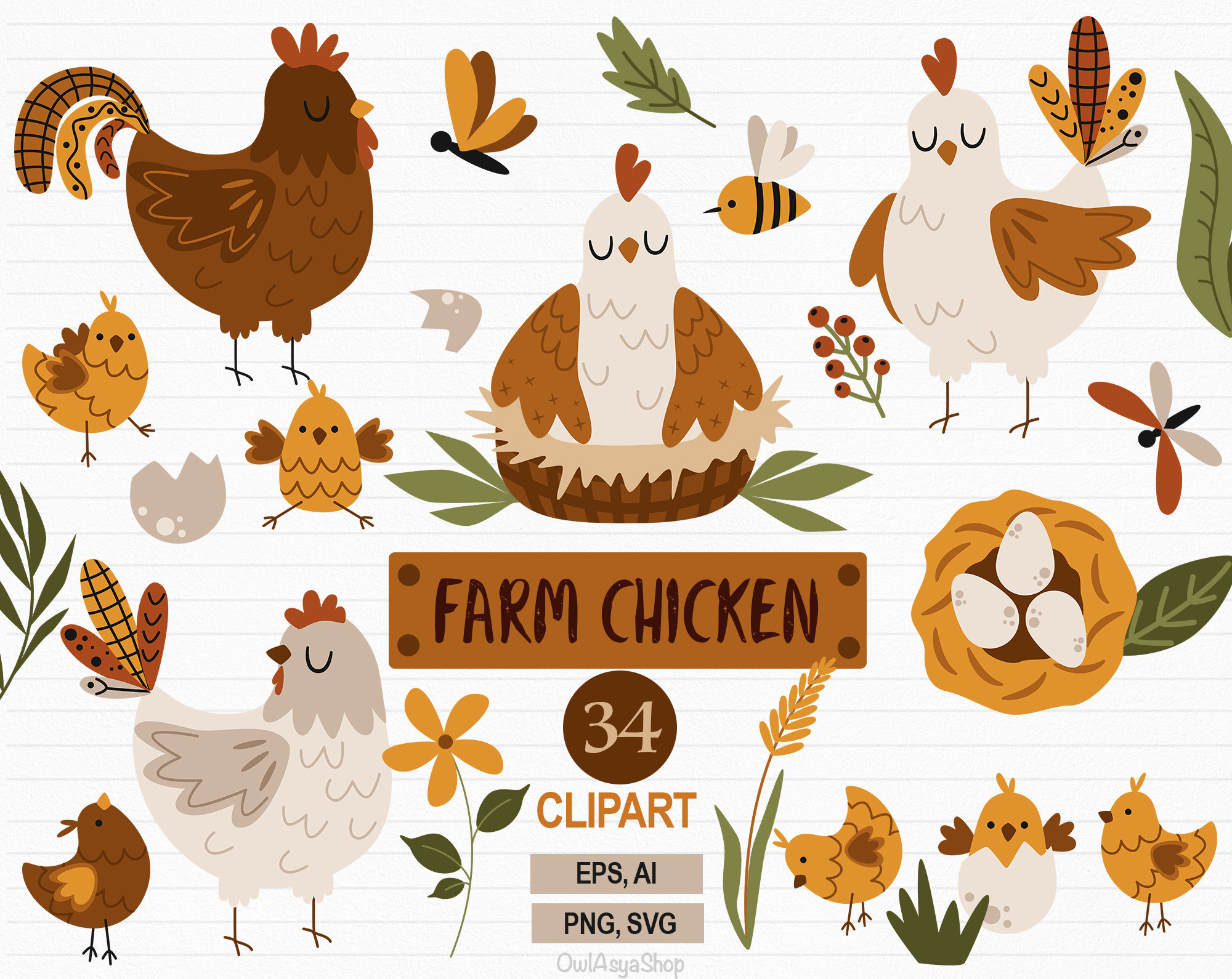 Chicken Clip Art Free