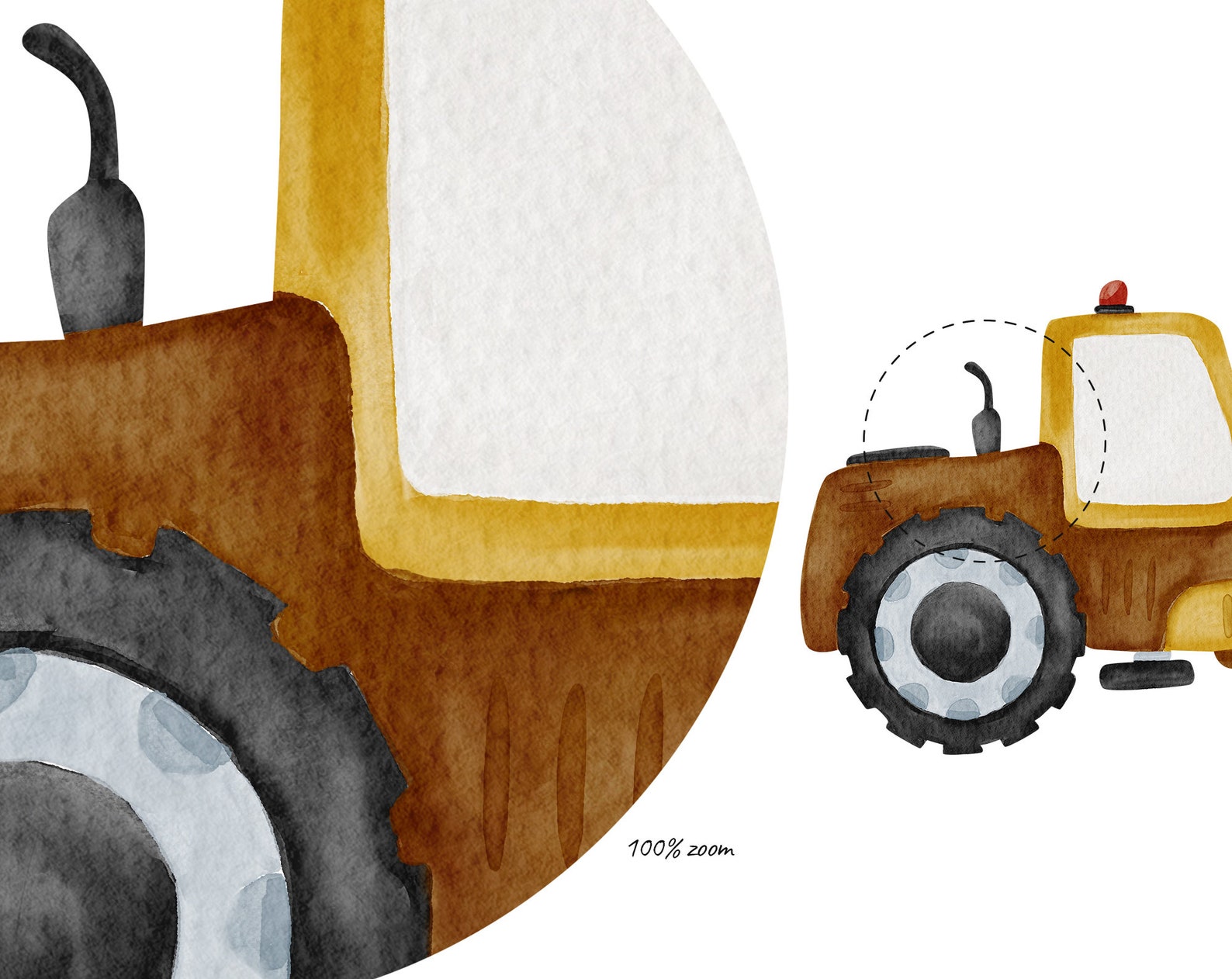 Watercolor Transport PNG, Vehicles Clipart, Watercolor Construction ...