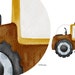 Watercolor Transport PNG, Vehicles Clipart, Watercolor Construction ...