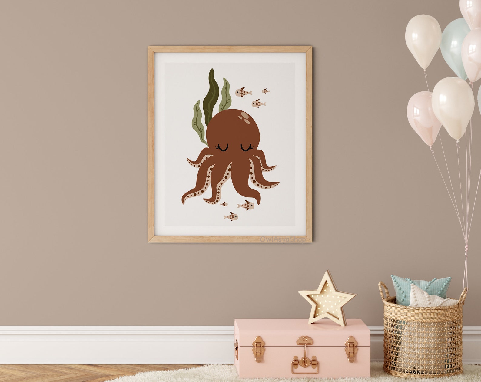 Ocean Animals Svg, Boho Sea Animals Clipart, Boho Whale Svg, Sea Life ...