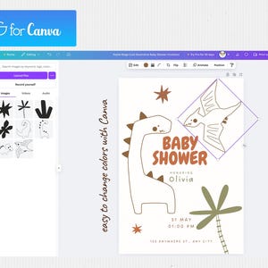 Hand Drawn Dinosaurs Line Clipart, Black Outline Dino Animals SVG ...