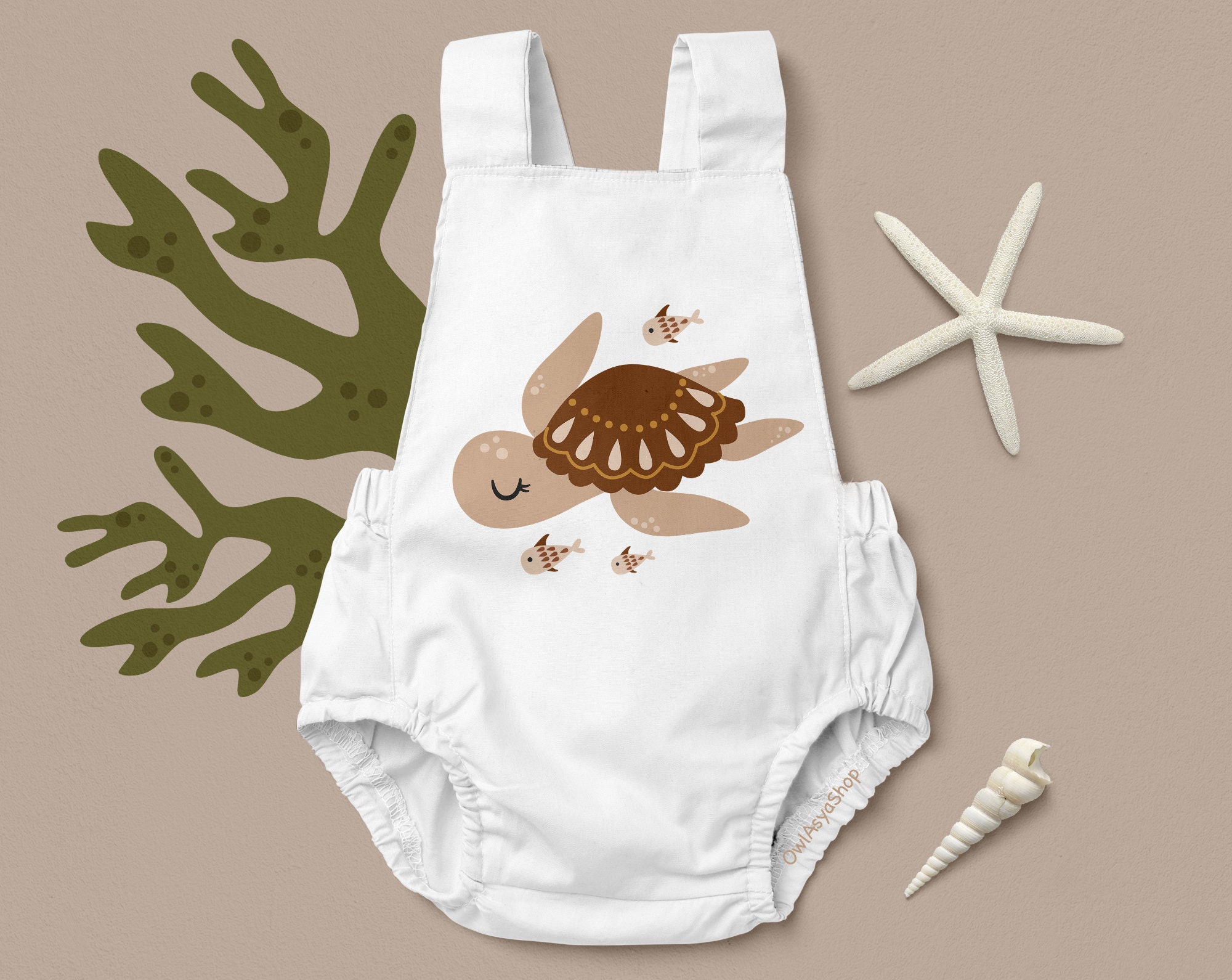 Ocean Animals Svg, Boho Sea Animals Clipart, Boho Whale Svg, Sea Life ...