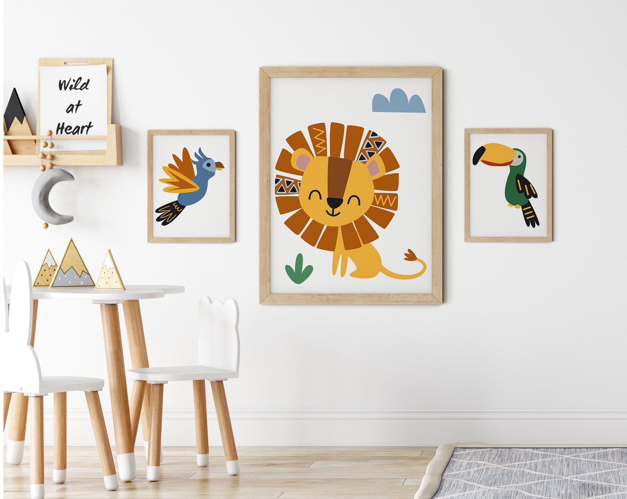 Jungle Animal Clipart, Safari Animals SVG, Africa Animals PNG, Jungle ...