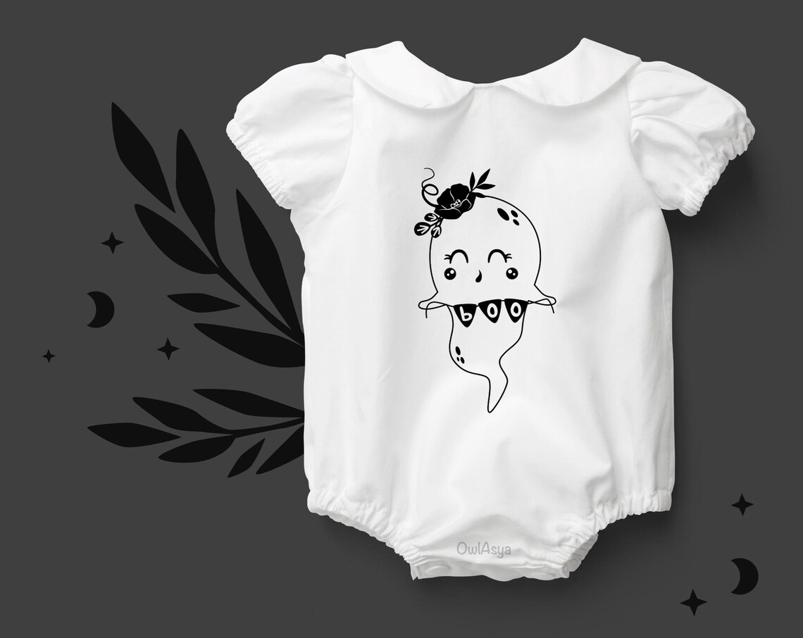 Black Halloween SVG, Ghost Clipart, Black Pumpkin SVG, Halloween ...