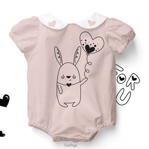 Valentine Animals SVG, Doodle Animals Clipart, Forest Animals PNG, Love ...