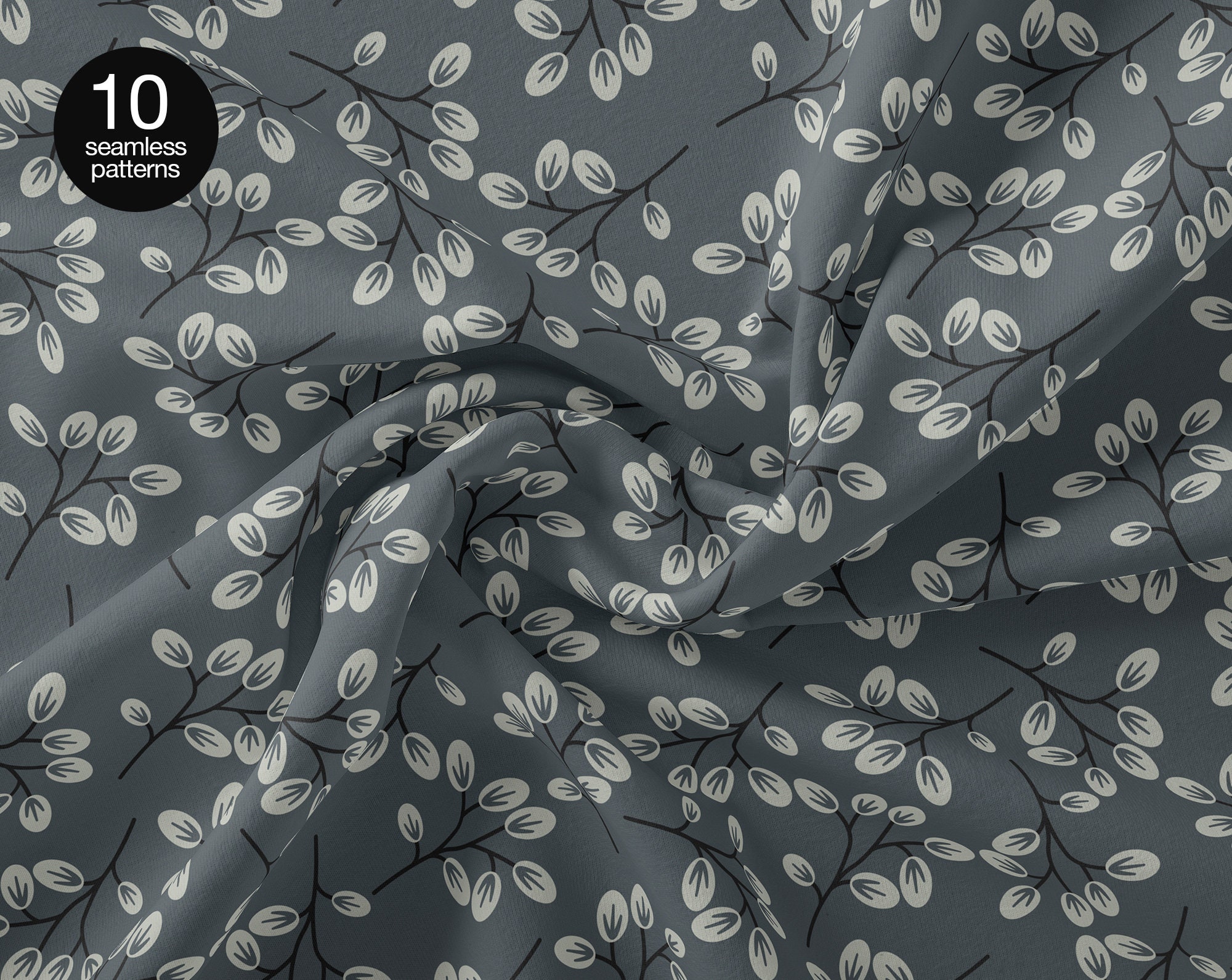 Floral Digital Paper, Spring Seamless Pattern, Flowers Printable ...