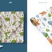 Watercolor Sea Animals Paper, Ocean Animals Seamless Patterns, Birthday ...