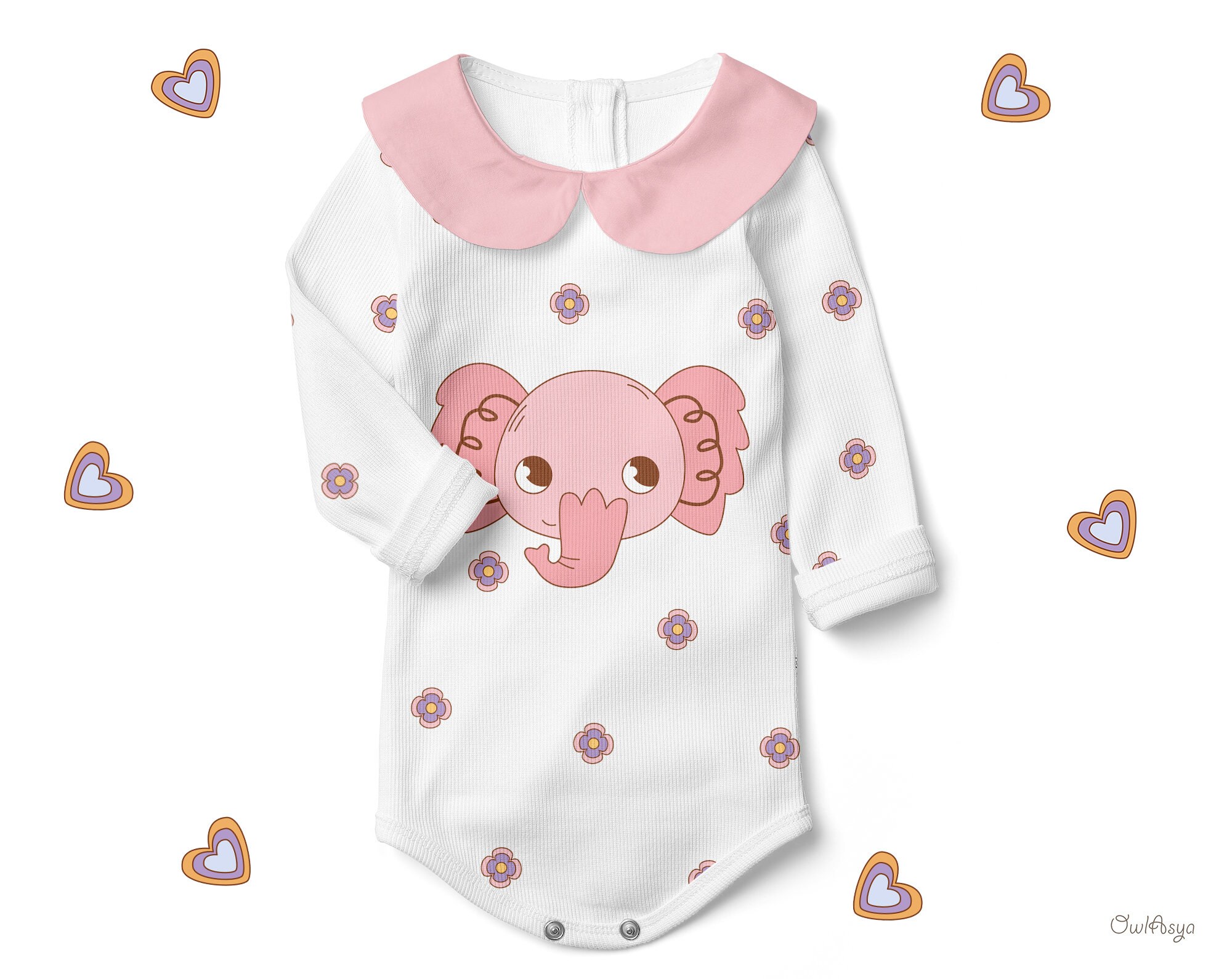 Retro Groovy Animals Clipart, Cute Boho Sublimation Design, Groovy ...