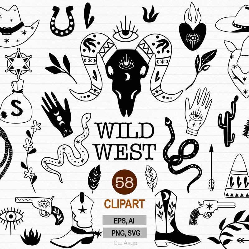 Western Svg - Etsy