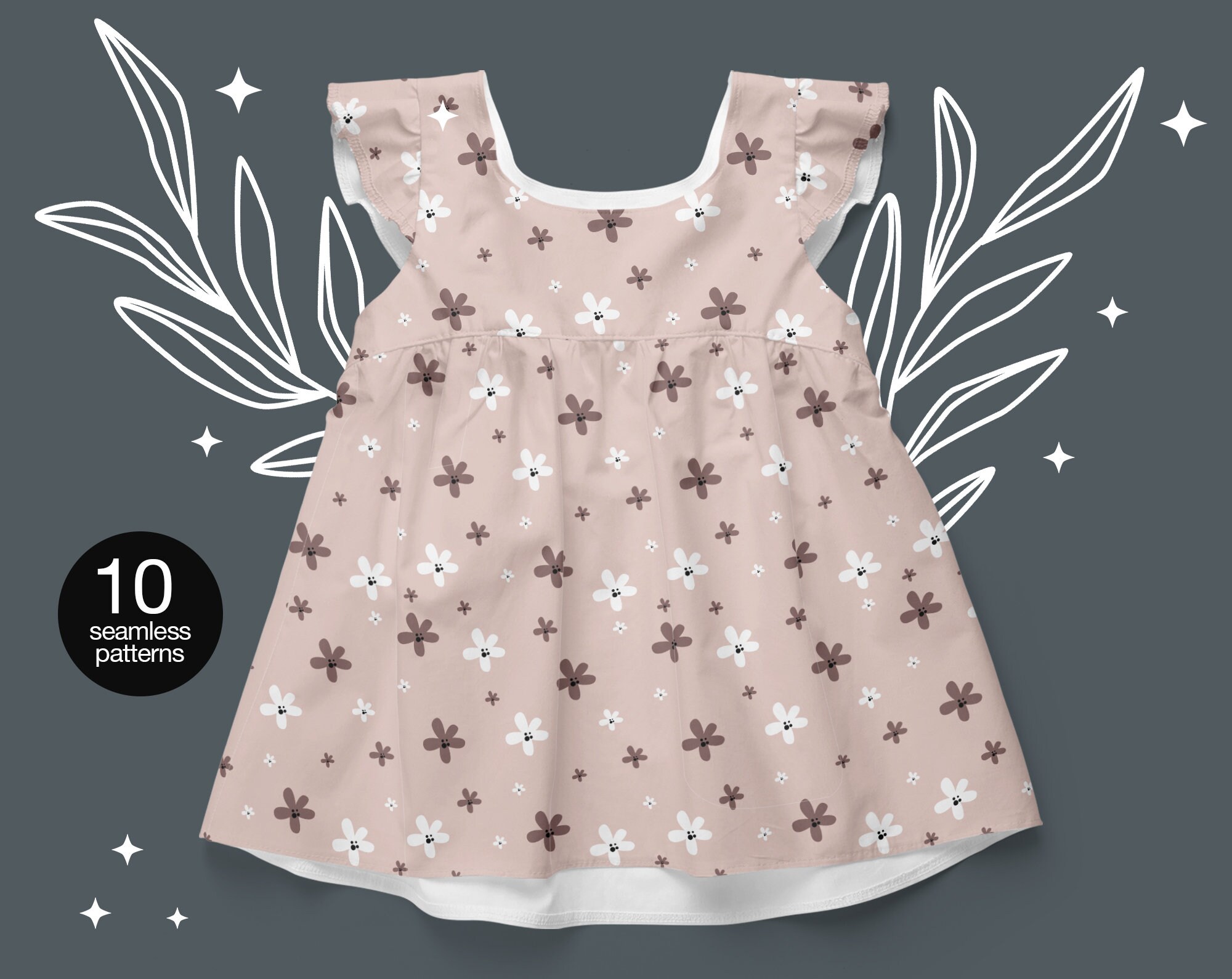 Floral Digital Paper, Spring Seamless Pattern, Flowers Printable ...