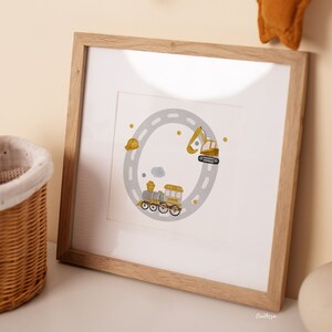 Transport Alphabet Letters, Vehicles ABC Print, Classroom Print, Kids ...