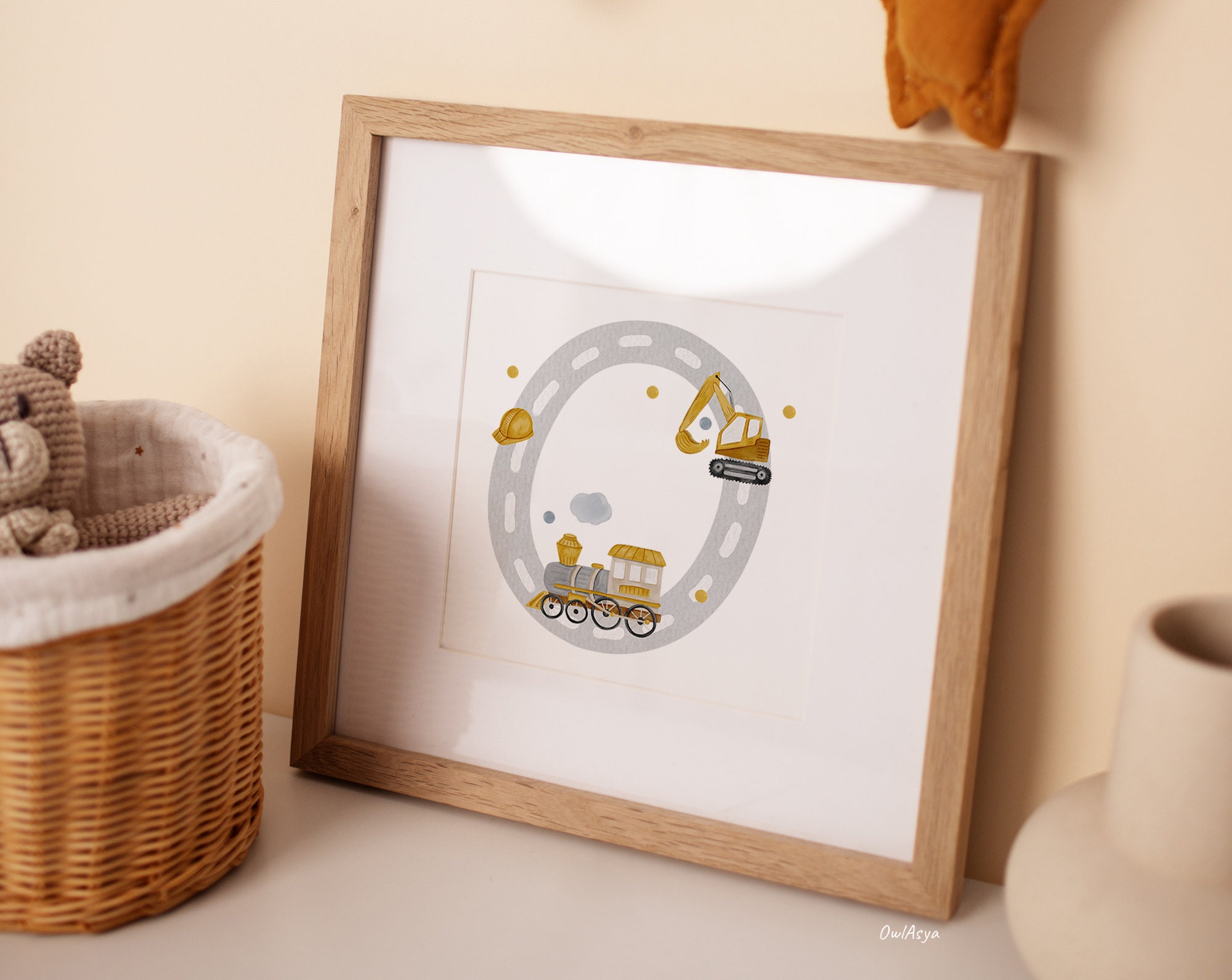 Transport Alphabet Letters, Vehicles ABC Print, Classroom Print, Kids ...