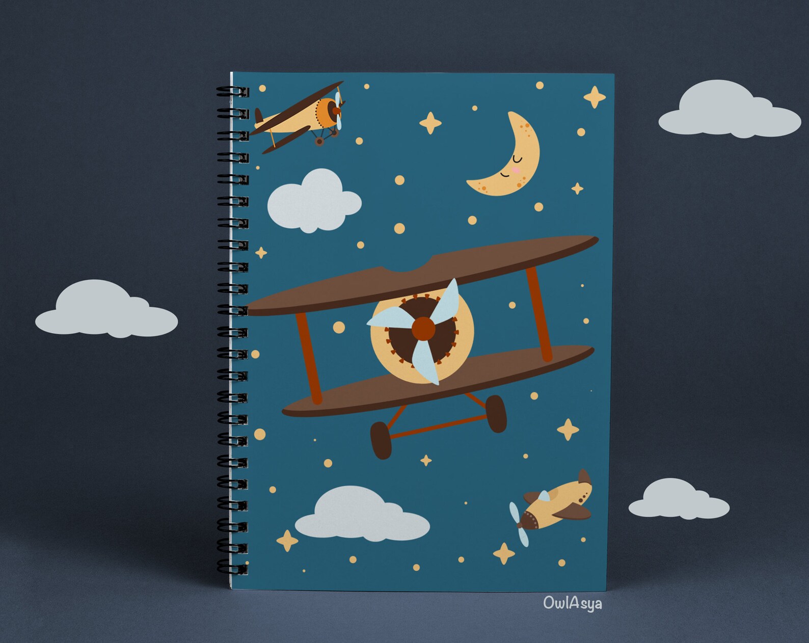 Airplane Clipart, Vintage Plane SVG, Baby Boy Aviation, Biplane Clipart ...