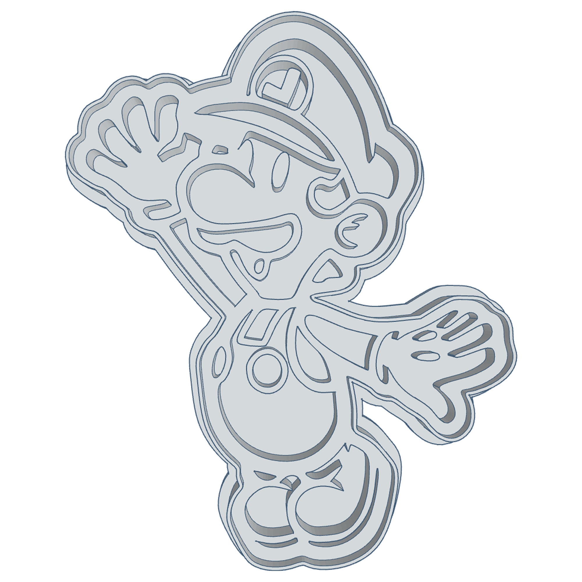 Mario - Luigi - Yoshi -princess Peach and MORE! - Cookie Cutter ...