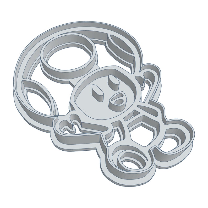 Good Guys (mario, Luigi, Yoshi, Princess Peach, Toad) - Cookie Cutter ...