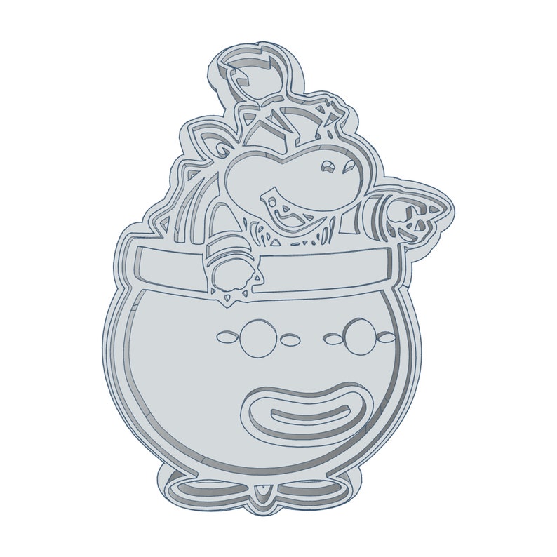 Mario - Luigi - Yoshi -princess Peach and MORE! - Cookie Cutter ...