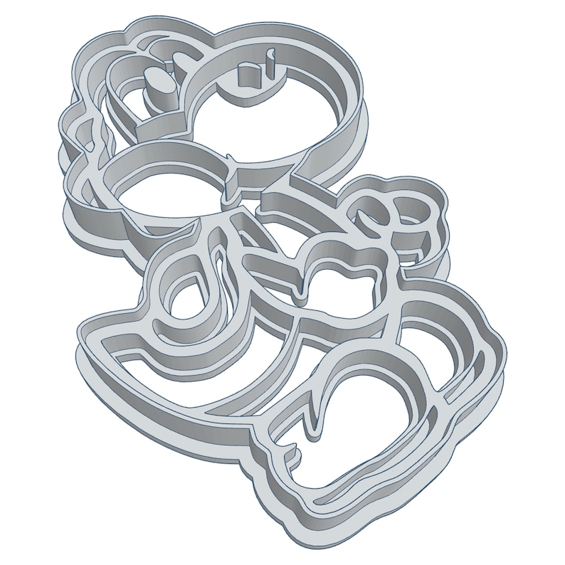 Yoshi - Cookie Cutter (imprints and Cuts) - Download - Etsy