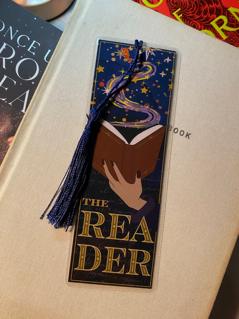 The Reader Bookmark – Dark Academia Bookish Gift - Etsy