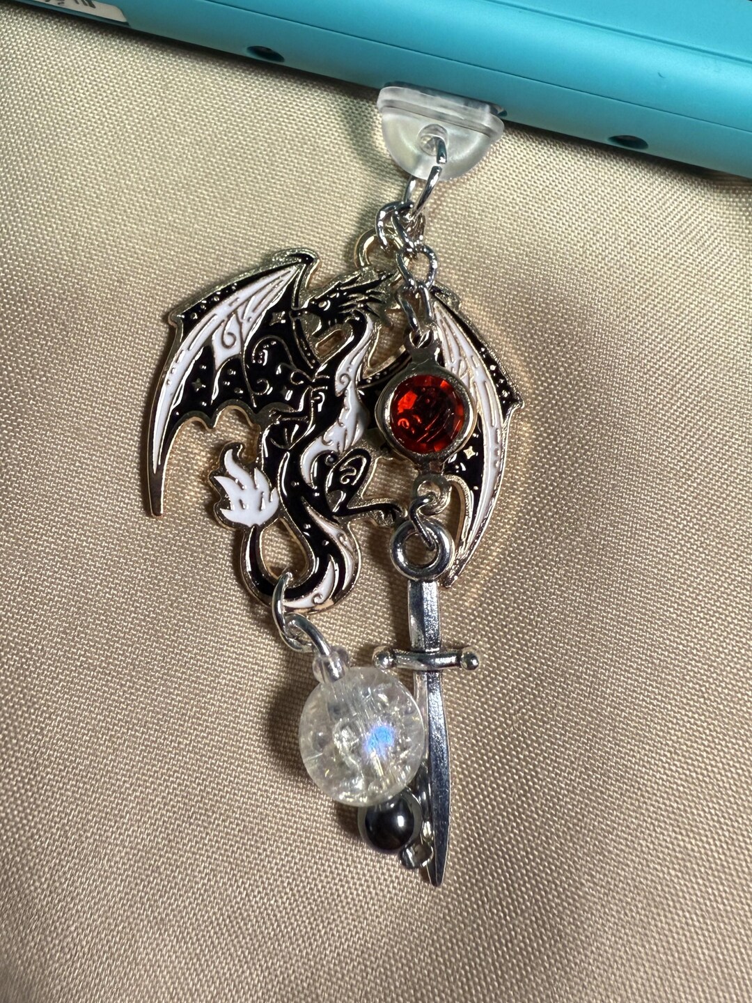 Dragon Dust Plug Charm – Stylish Phone Accessory - Etsy