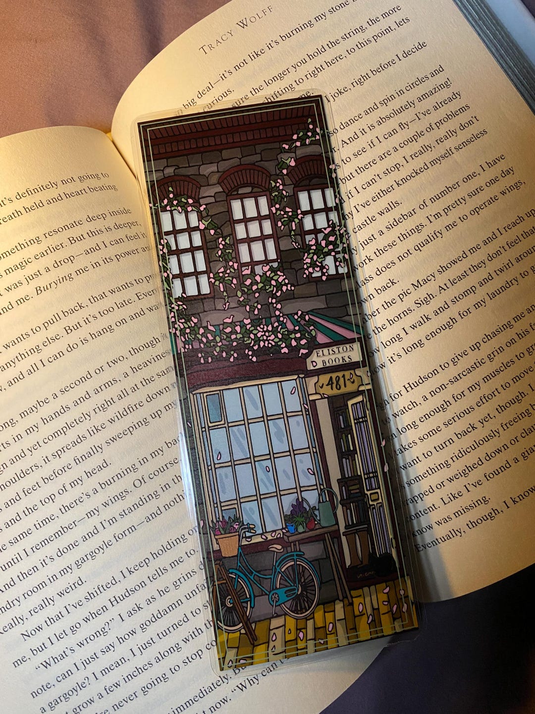 Bookstore Illustration Bookmark – Gift for Book Lover - Etsy
