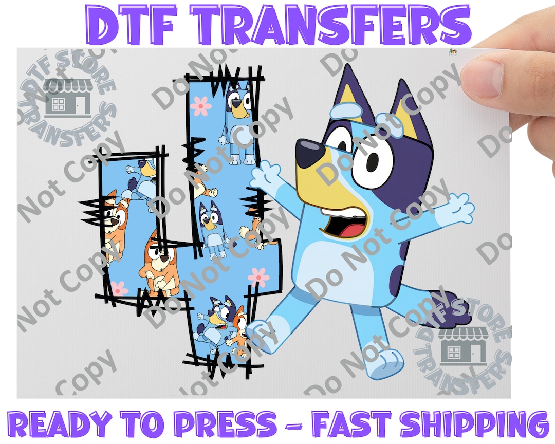 Cartoons DTF Ready to Press Direct to Film DTF Transfer - Etsy