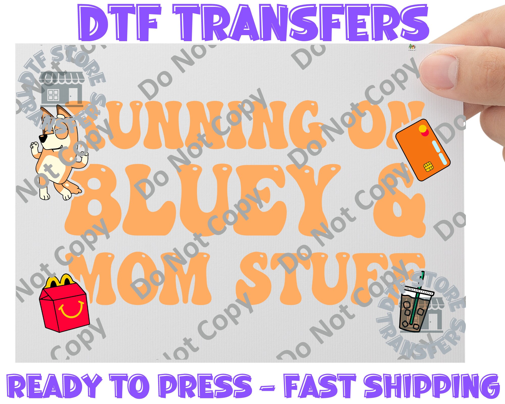 Cartoons DTF Ready to Press Direct to Film DTF Transfer - Etsy