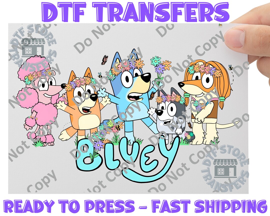 Cartoons DTF Ready to Press Direct to Film DTF Transfer - Etsy