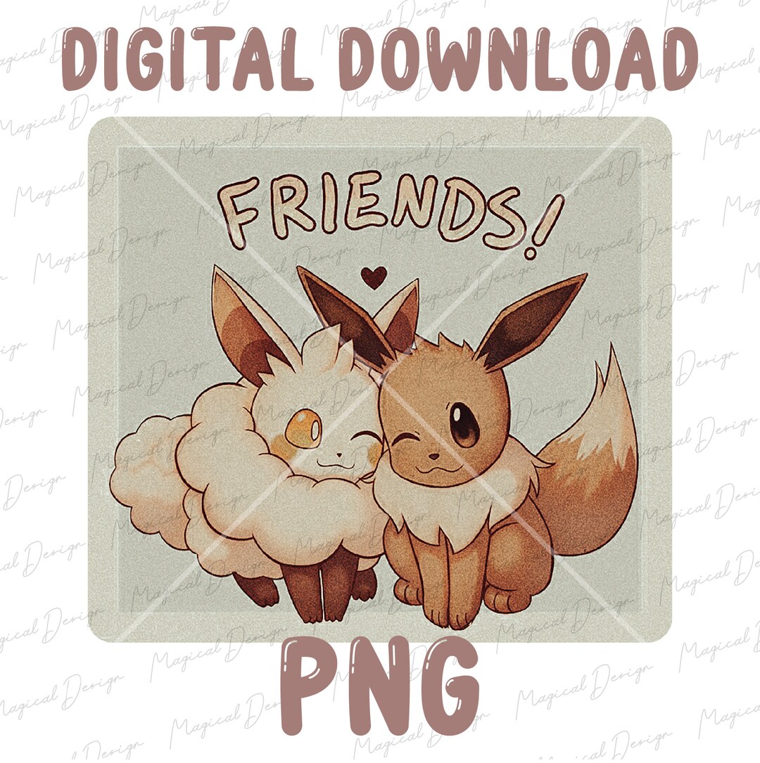 Palworld Friends Cute Creature Digital Art PNG, Gaming Fan Art ...
