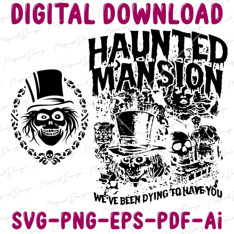Haunted Mansion Svg - Etsy