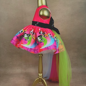 Powerpuff Girls Rave Set, Blossom, Buttercup, Bubbles Rave Outfit ...