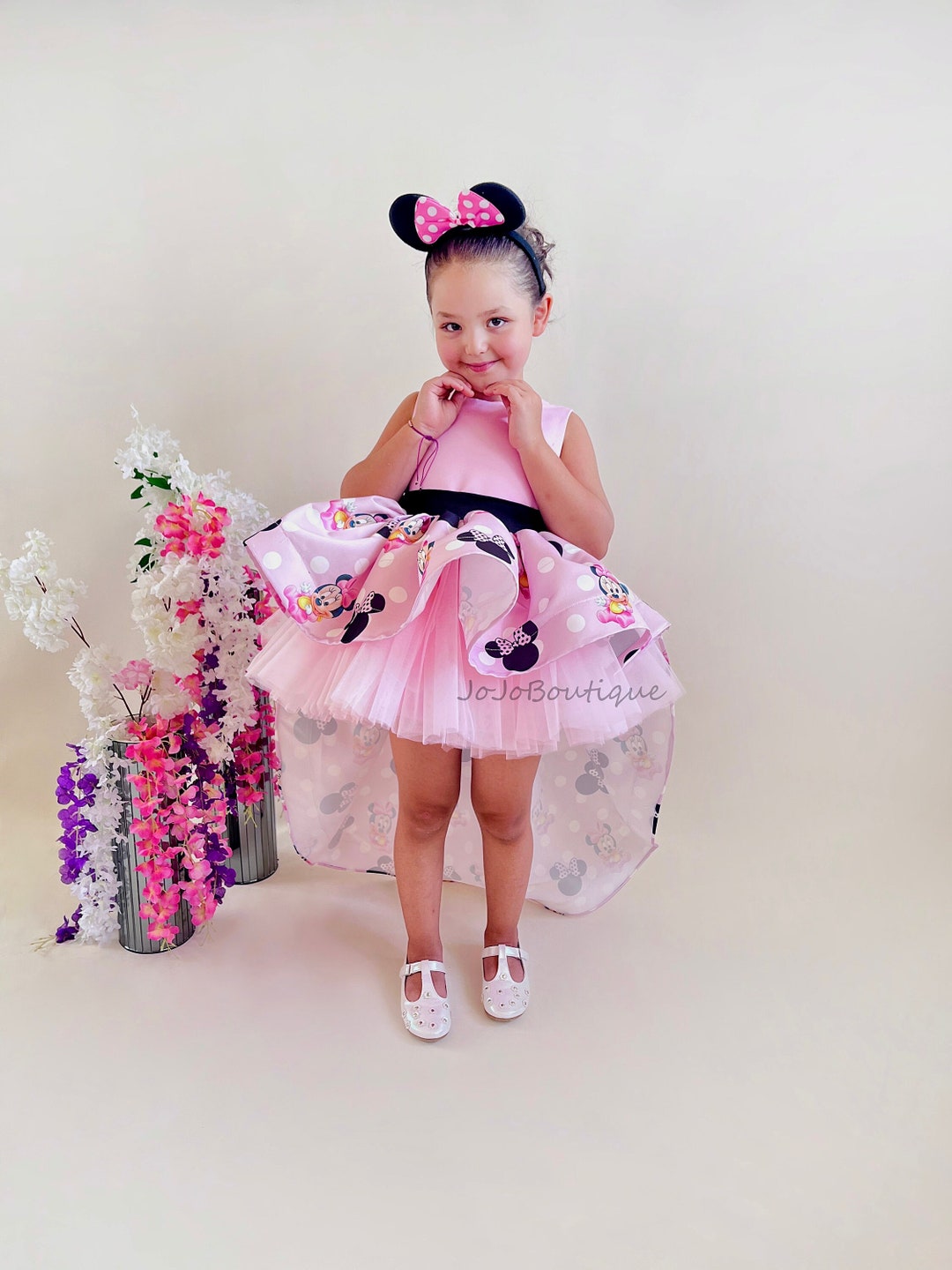 Pink Minnie Mouse Dress,minnie Mouse Outfit for Toddler, Minnie Mouse ...